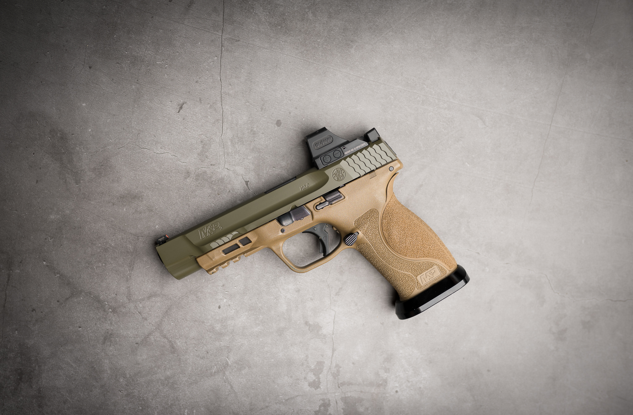 Camo CerakotePistol Finish