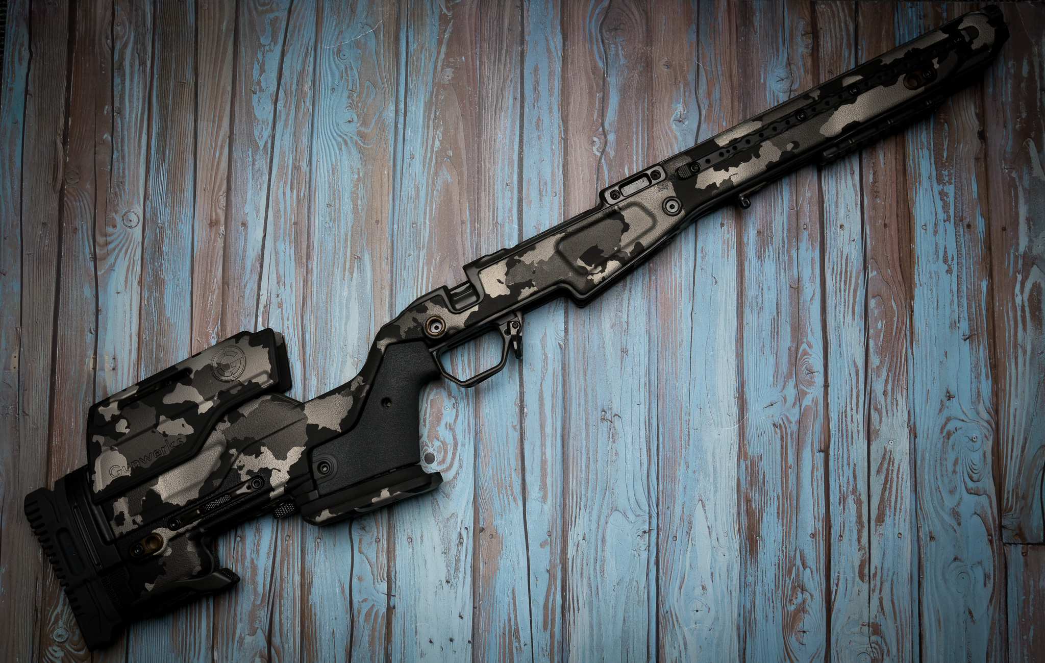 Camo Cerakote Rifle Stock or Chassis Finish