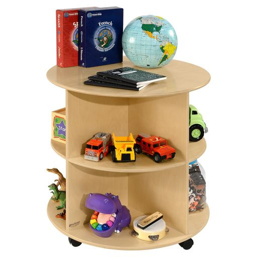 30" H Circular Storage Unit | Furniture Tycoon
