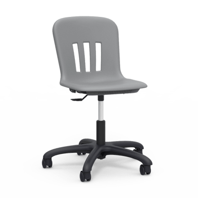 Buy Metaphor Series Task Chair, Graphite Bucket, Black Frame