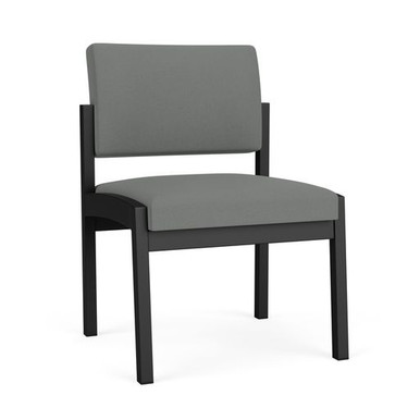 Lenox Steel Waiting Reception Armless Guest Chair Metal Frame