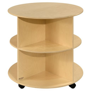 30" H Circular Storage Unit | Furniture Tycoon