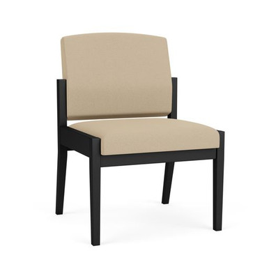 Amherst Steel Waiting Reception Armless Guest Chair Metal Frame