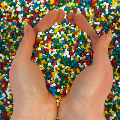 Multi-Colored Kidfetti Play Pellets | Furniture Tycoon