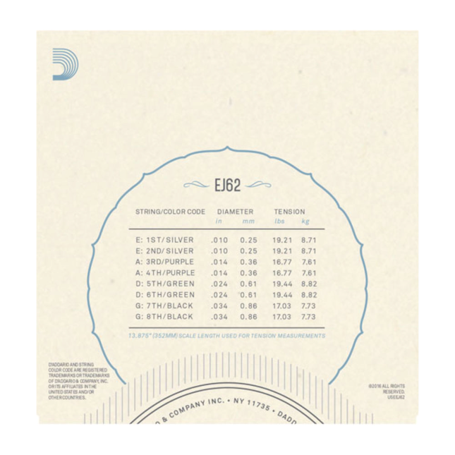 D'Addario 80/20 Bronze Mandolin Strings | GimmeSomeStrings