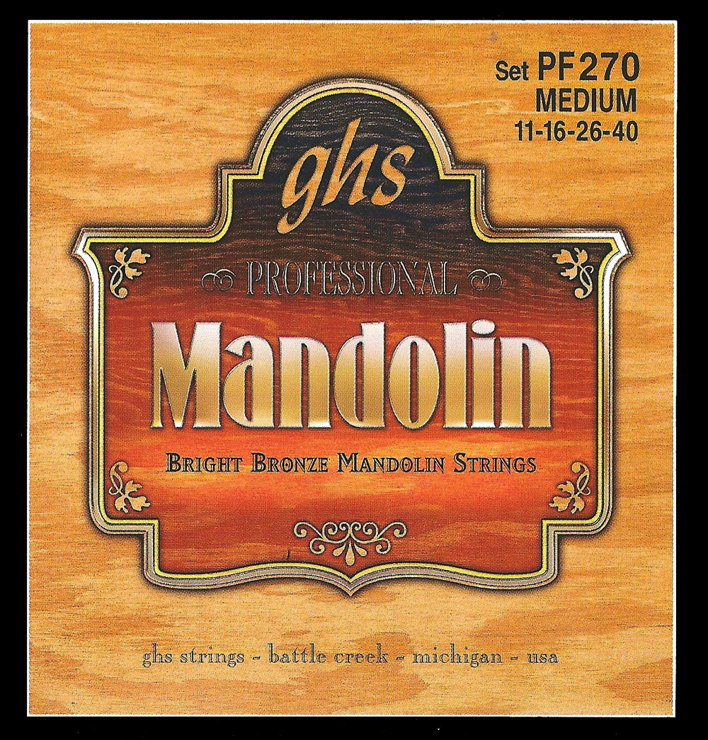 GHS PF270 Bright Bronze Mandolin Strings (Medium)