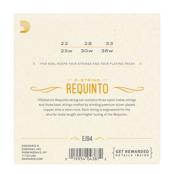 D'Addario Requinto Strings | GimmeSomeStrings