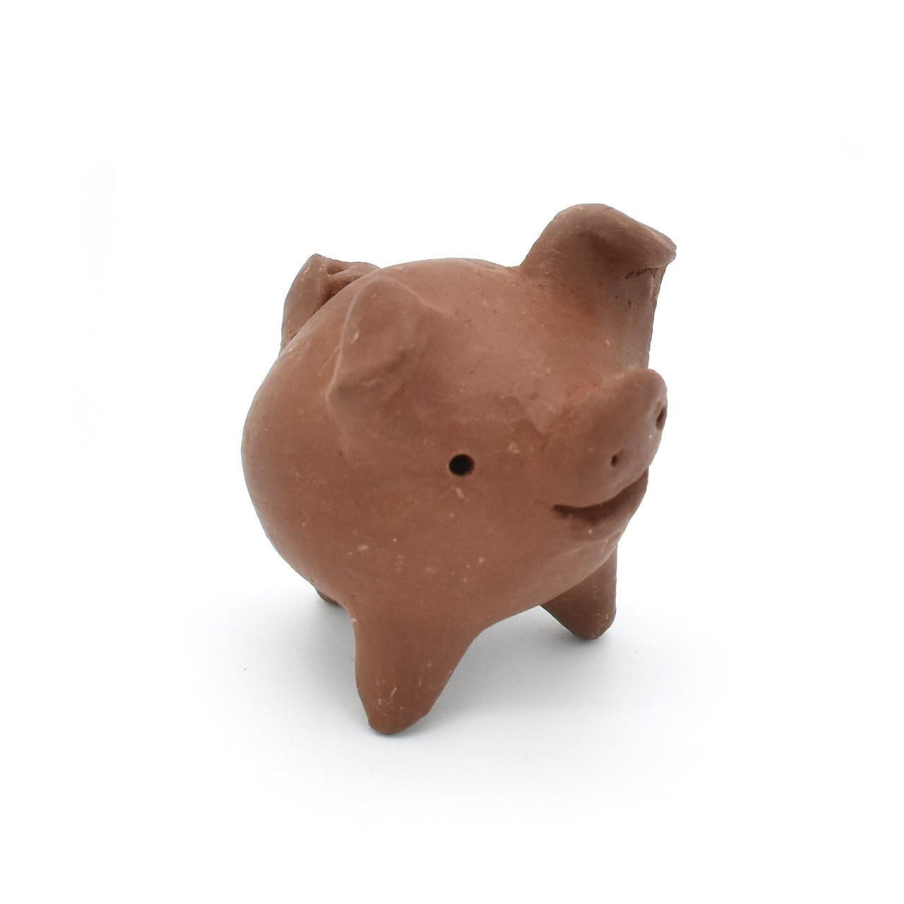 Three Legged Pig for Good Luck Chanchitos "Little Pigs", Handmade in Chile