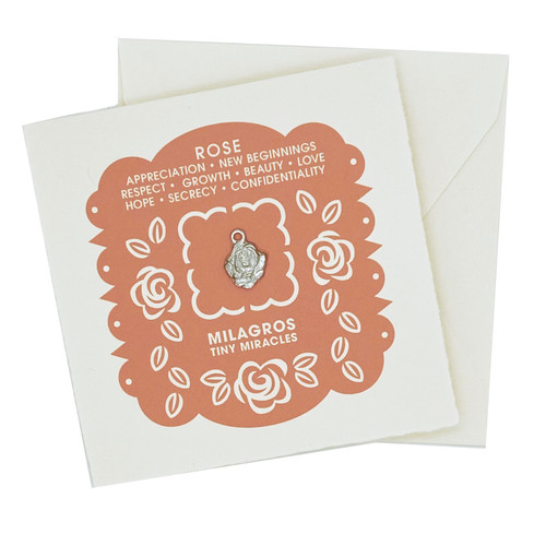 ROSE Milagro Notecard - Appreciation, New Beginnings, Respect, Growth ...