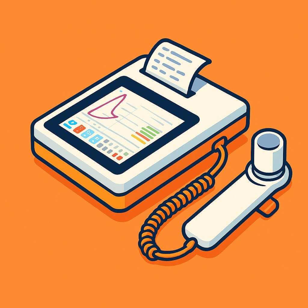 EQUIPMENT USED - SPIROMETRY - ANDRO-MED