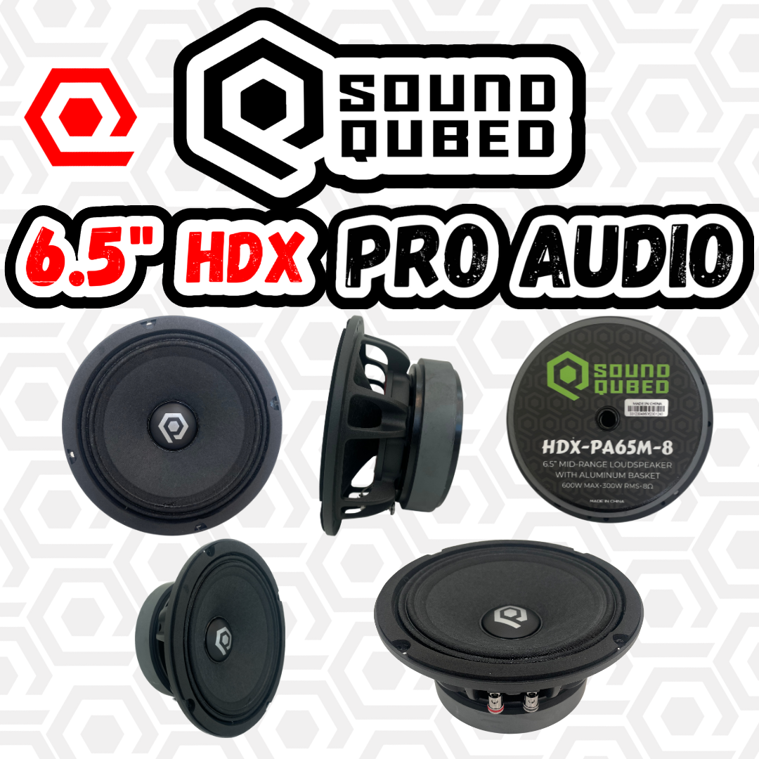 Speakers - Pro Audio Speakers - HDX Series Pro Audio - SoundQubed