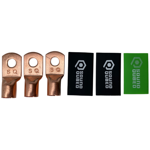 1/0 Gauge Big 3 Upgrade Kit - OFC wire