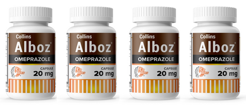 Alboz Omeprazole 20mg 240 Capsules