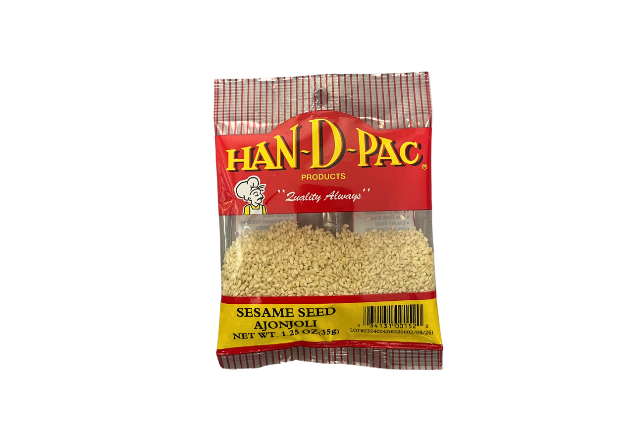 Han-D-Pac Sesame Seeds - 1.25 oz - Desert Spoon Food Hub