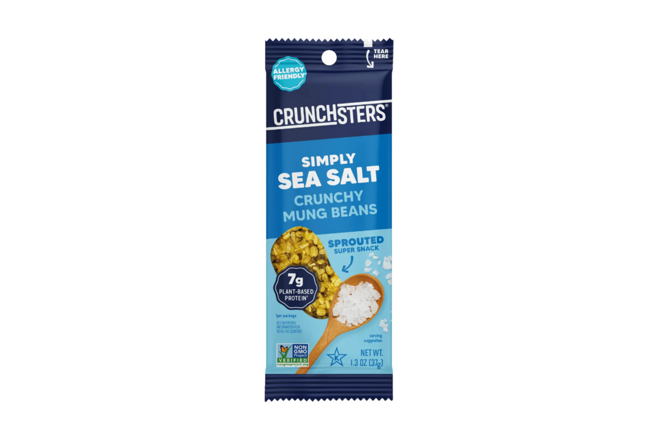 Crunchsters Sea Salt Crunchy Mung Beans - 1.3 oz - Desert Spoon Food Hub