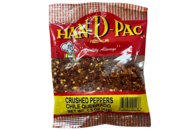 Han-D-Pac Crushed Peppers - 1.5 oz - Desert Spoon Food Hub
