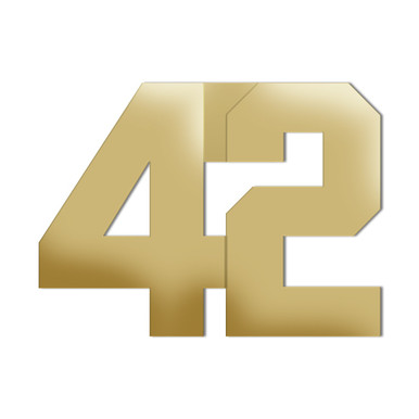 Gold 42 Lapel Pins - JRM Sportservice, INC.