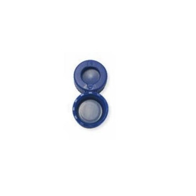Thermo™ 9mm AVCS Blue Screw Cap, Soft Septum PTFE/Silicone, 100-pk ...