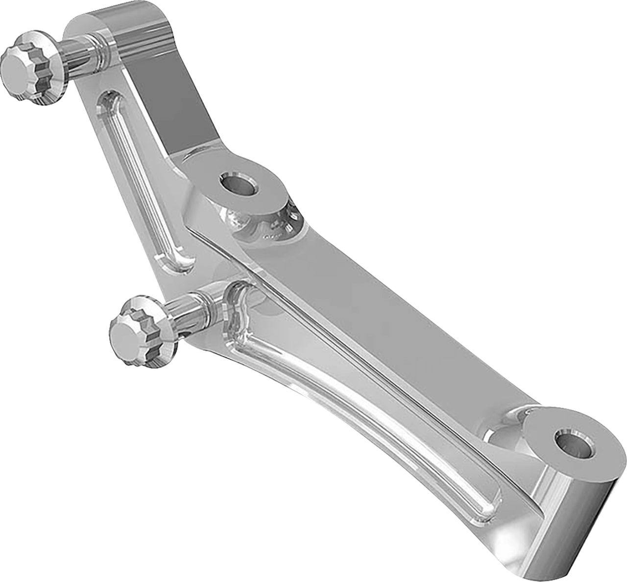 Hawg Halters Radial Caliper Mount Adapter Kit Chrome FBRMMC-108