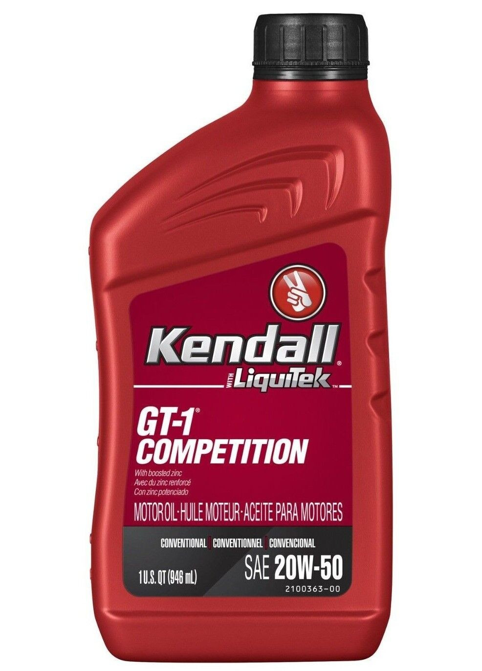 Kendall Oil Kendall 20w50 GT-1 High Performance Oil 1qt 1081174 - J J ...