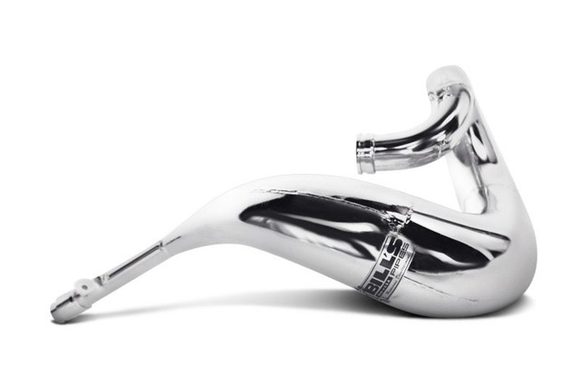 Bills Pipes KX 85 / 100 02-18 MX2 Nickel Pipe K-82N - J J Motorsports