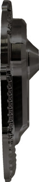 Alloy Art Comp Cam Cover Black Finned M8 M8CCC-2 - J J Motorsports