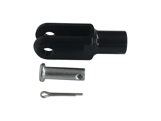 Aluminum Clevis Assembly 1/4-28 Thread - J J Motorsports