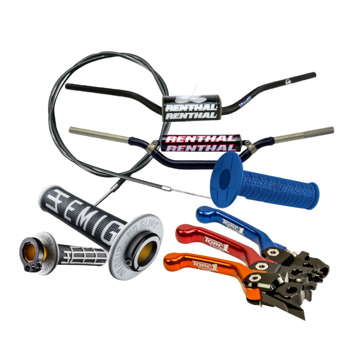 Dirt Bike Handlebars and Controls - J J Motorsports