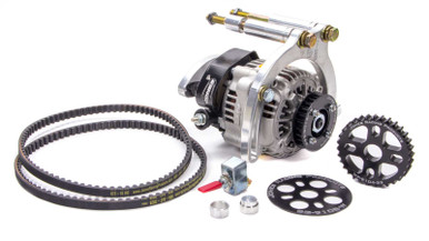 Jones HTD Alternator Drive Kit SBC w/SWP 2041-RA - J J Motorsports