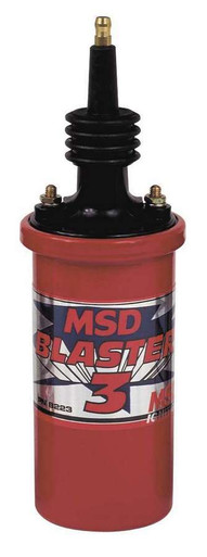 MSD Blaster 3 Ignition Coil 45kV Red 8223 - J J Motorsports