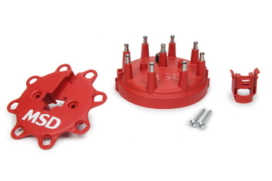 MSD Red HEI Distributor Cap for Ford V8 - 8408 - J J Motorsports