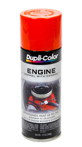 Dupli-Color/Krylon Chevy Orange Engine Paint 12oz DE1620 - J J Motorsports