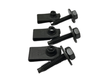 Racing Mud/Wheel Cover Fastener Kit Black - J J Motorsports