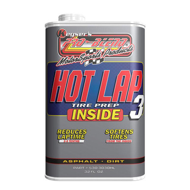 Pro Blend Hot Lap 3 Inside Tire Prep Quart 530 3030HL - J J Motorsports
