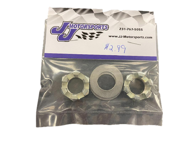 Castle Nut And Spindle Washer Kit - J J Motorsports