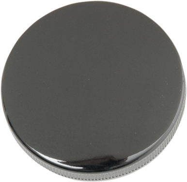 Drag Specialties Non-Vented Gas Cap Gloss Black 012761 - J J Motorsports