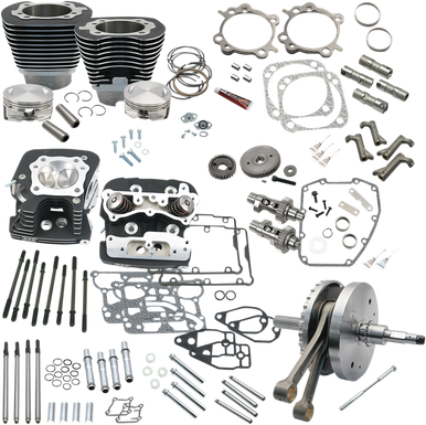 S&S Cycle Hot Set-Up Kit Black 900-0569 - J J Motorsports