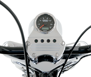 Drag Specialties 2.4" Mph Programmable Mini Electronic Speedometer With ...