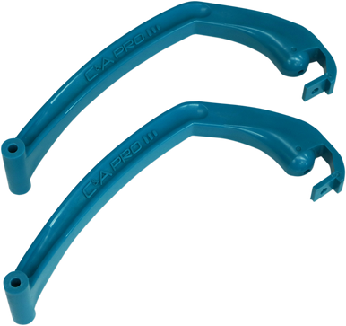 C&A Pro Replacement Ski Handles Teal Pair 77020418 - J J Motorsports