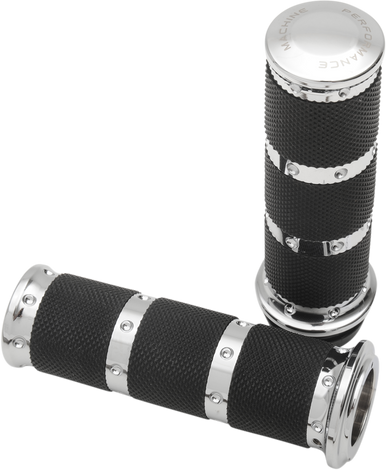 Performance Machine (Pm) Grips Xls Tbw Chrome - J J Motorsports