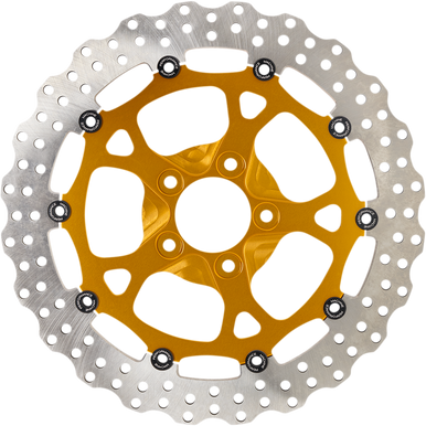 Performance Machine (Pm) Front Rotor 13" Dominator Gold 0133-3059S-G ...