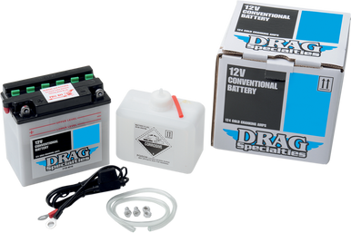 Drag Specialties Battery Kit Cb7-A Db7-Afp - J J Motorsports