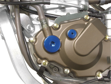 Works Connection Engine Timing Plug Blue 9500196