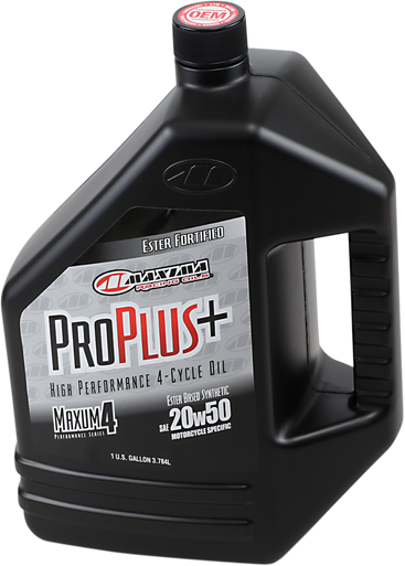 Maxima Racing Oil Pro Plus+ 4T Oil 20W-50 1 U.S. Gal. 30-039128 - J J ...