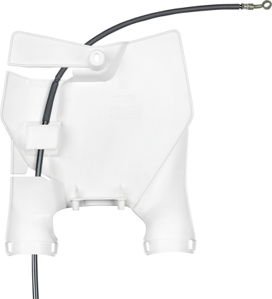 Ufo Stadium Number Plate Ktm White Ktm Kt04099-042 - J J Motorsports