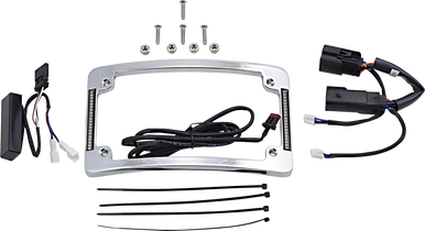 Custom Dynamics Curved License Plate Frame Chrome Tf06-Bcm-C - J J ...