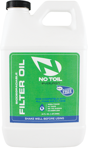 No Toil Air Filter Oil 64 U.S. Fl Oz. Ev118 - J J Motorsports