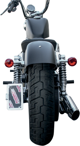 Accutronix Side Mount License Plate Assembly Chrome Lpf114Hv-C - J J ...