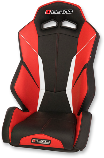 Beard Seats V2 Torque Seat Black/Red 850-521 - J J Motorsports