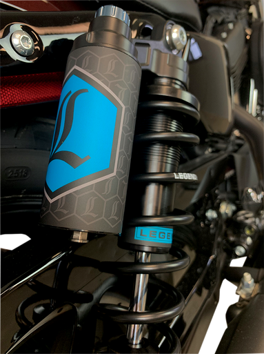 Legend Suspension Revo Arc Piggyback Shocks Heavy Duty Black 13" '04 ...